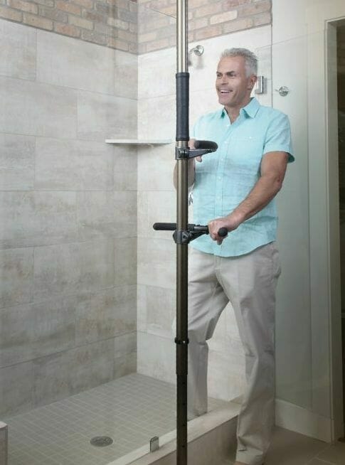 Best Floor To Ceiling Grab Bar Poles - RespectCareGivers